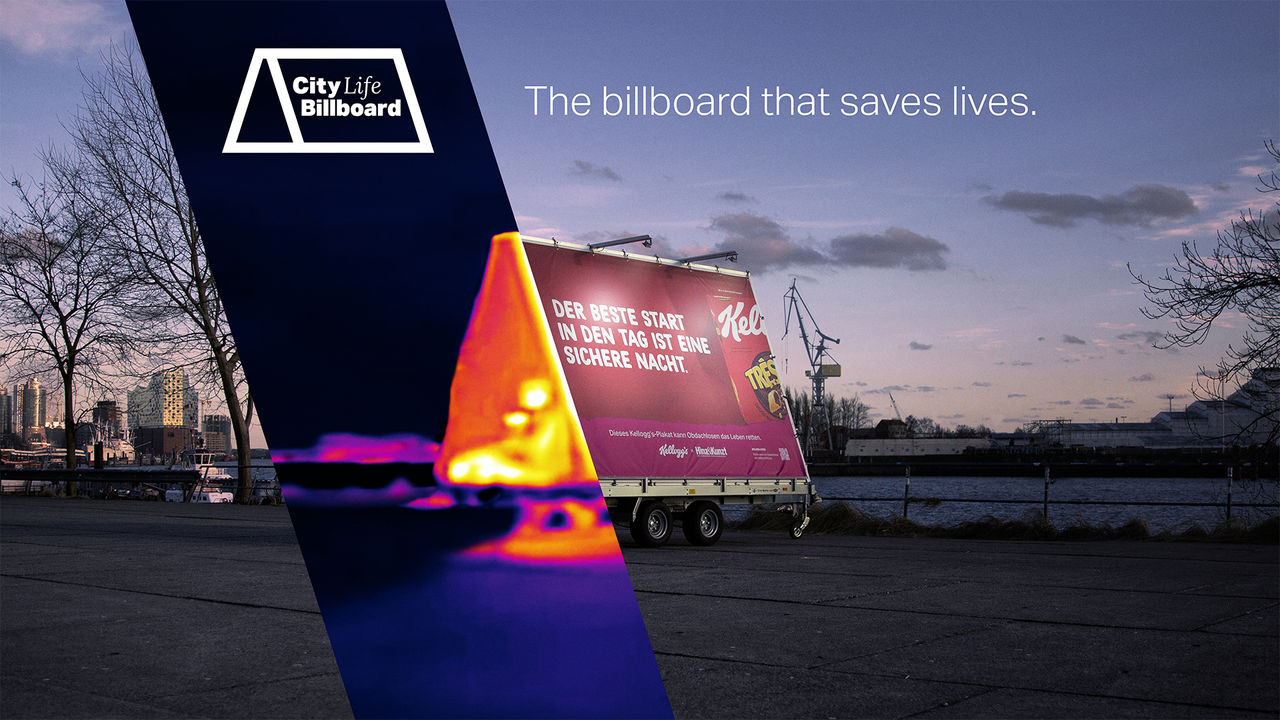 Hinz&Kunzt - City Life Billboard